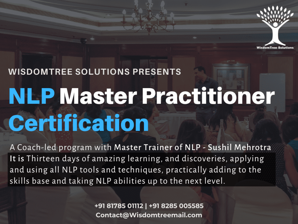 NLP Master Practitioner Certification | NLP Training - India NLP Master Practitioner Certification | NLP Training - India