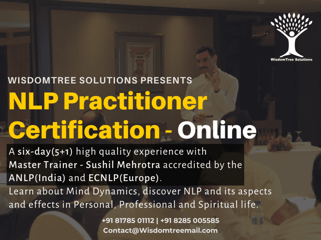 Nlp Practitioner Certification Online Nlp Training India