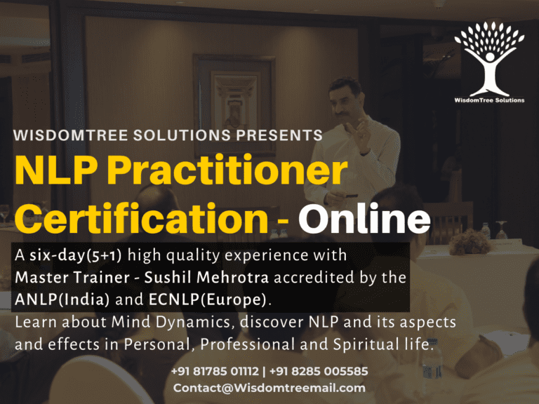 NLP Practitioner Certification | NLP Training - India NLP Practitioner Certification | NLP Training - India